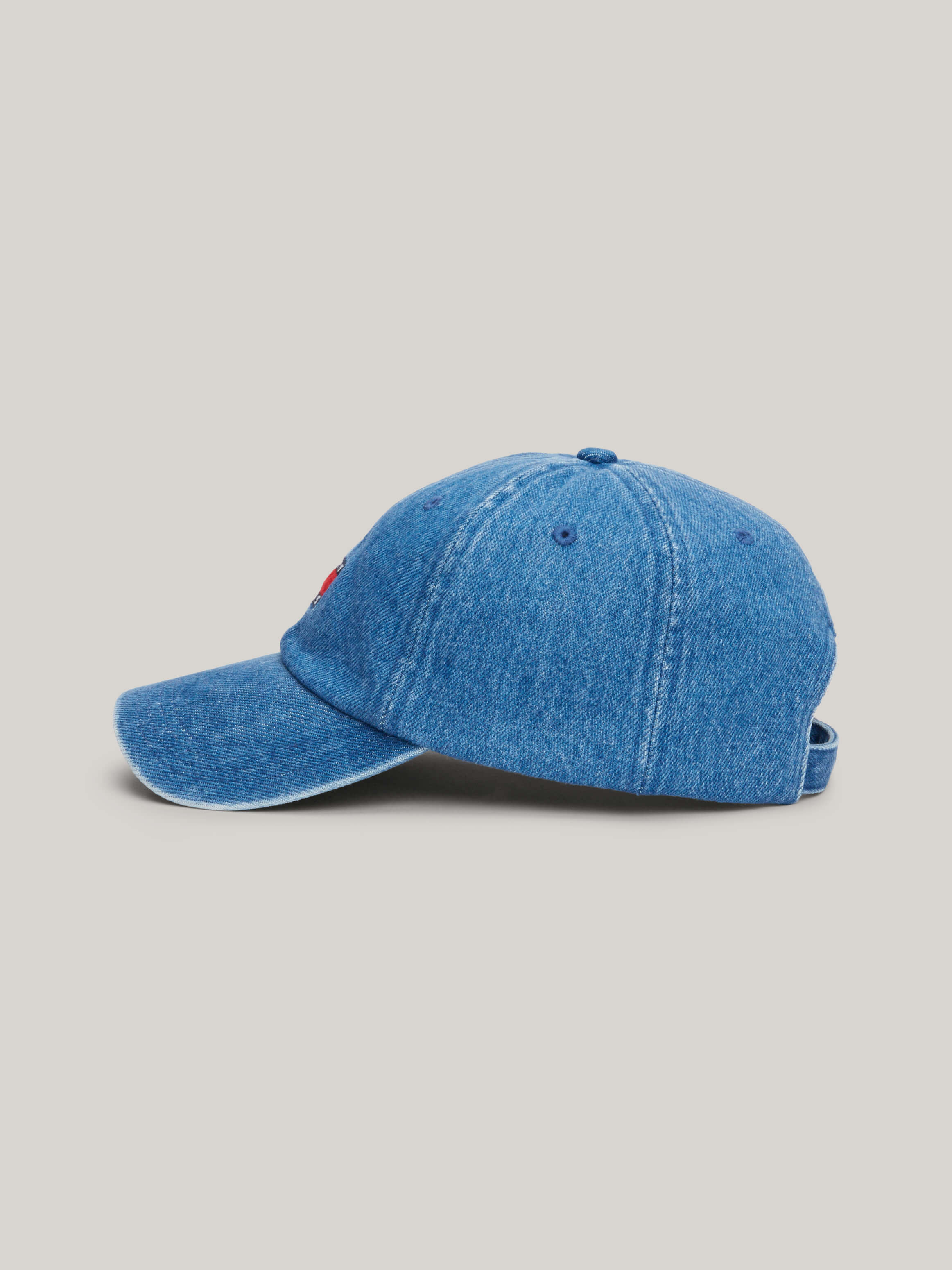 Gorra de béisbol Heritage vaquera desteñida de mujer Tommy Jeans |Gorras - Tommy MX