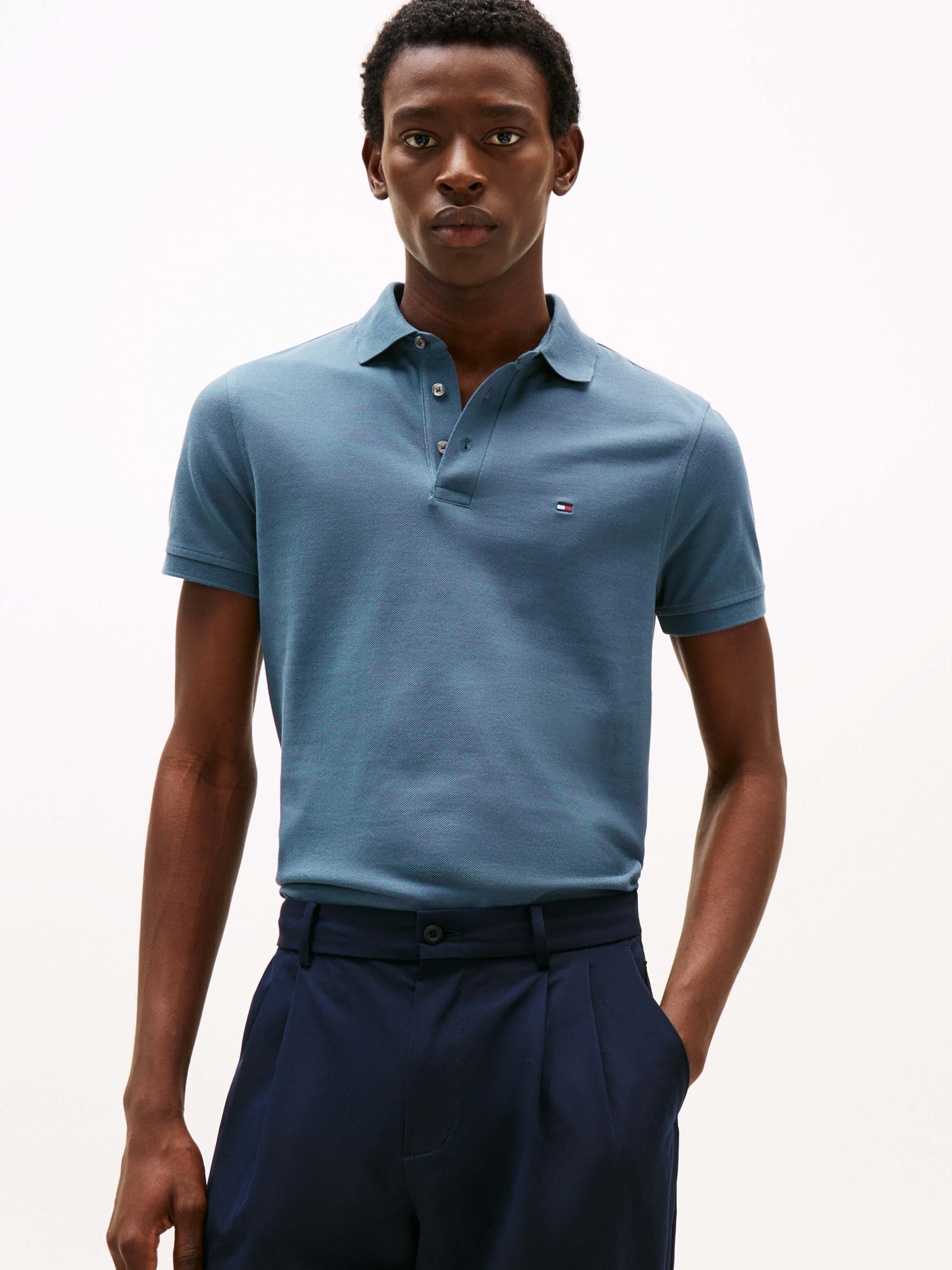 Polo 1985 de corte slim de hombre Tommy Hilfiger | Polos - Tommy MX