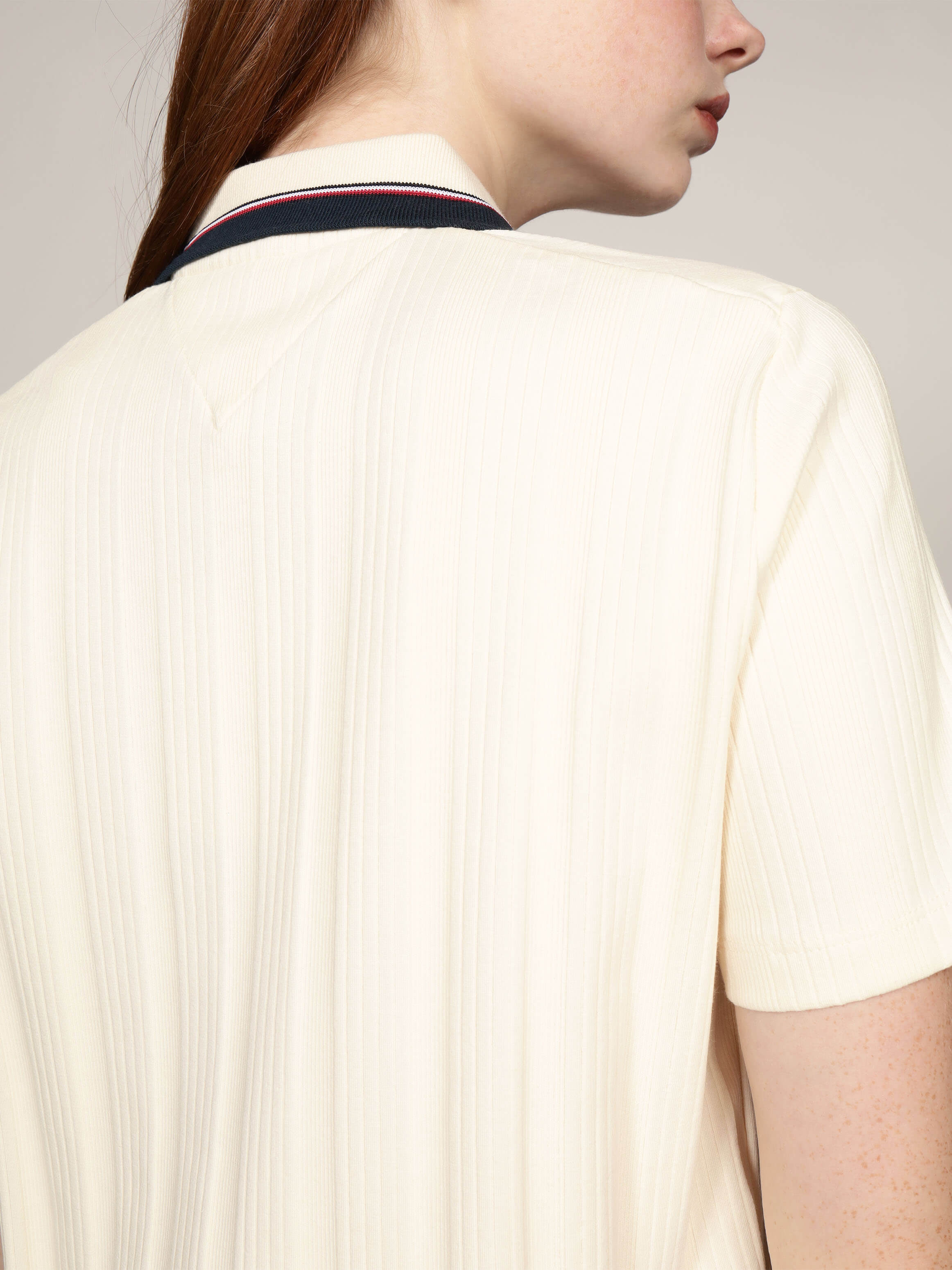 Polo con Logo Bordado de Mujer Tommy Hilfiger | Polos - Tommy MX