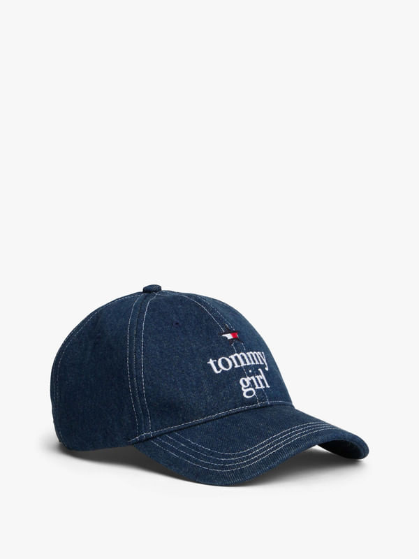 Gorra De Béisbol Tommy Girl En Denim De Mujer Tommy Jeans | Gorras - Tommy MX